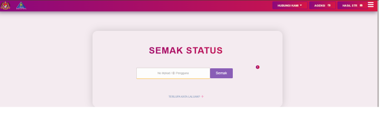 STR Login: Ini Panduan Lengkap Log Masuk & Semak Status STR