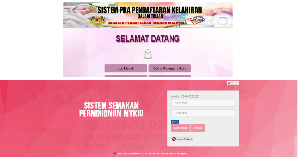 Semakan MyKid 2025: Permohonan & Semak Status Siap Online