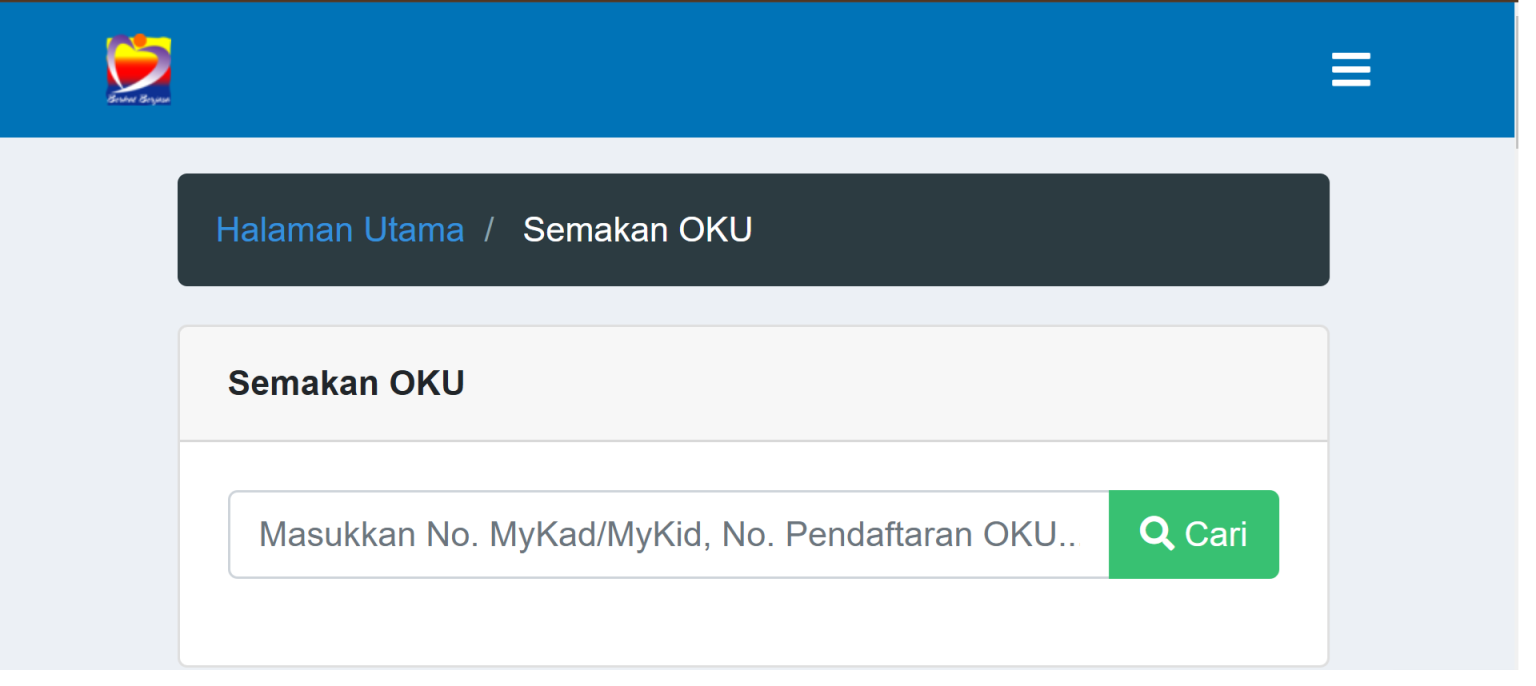 Semakan Bantuan OKU RM500 : Panduan Check Status Online
