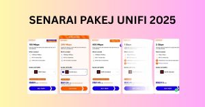 Senarai Pakej Unifi 2025 & Promosi Terkini